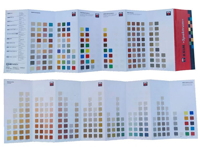 Carta de color KEIM SPEKTRUM - ECOMATÈRIES - Tienda Bioconstrucción